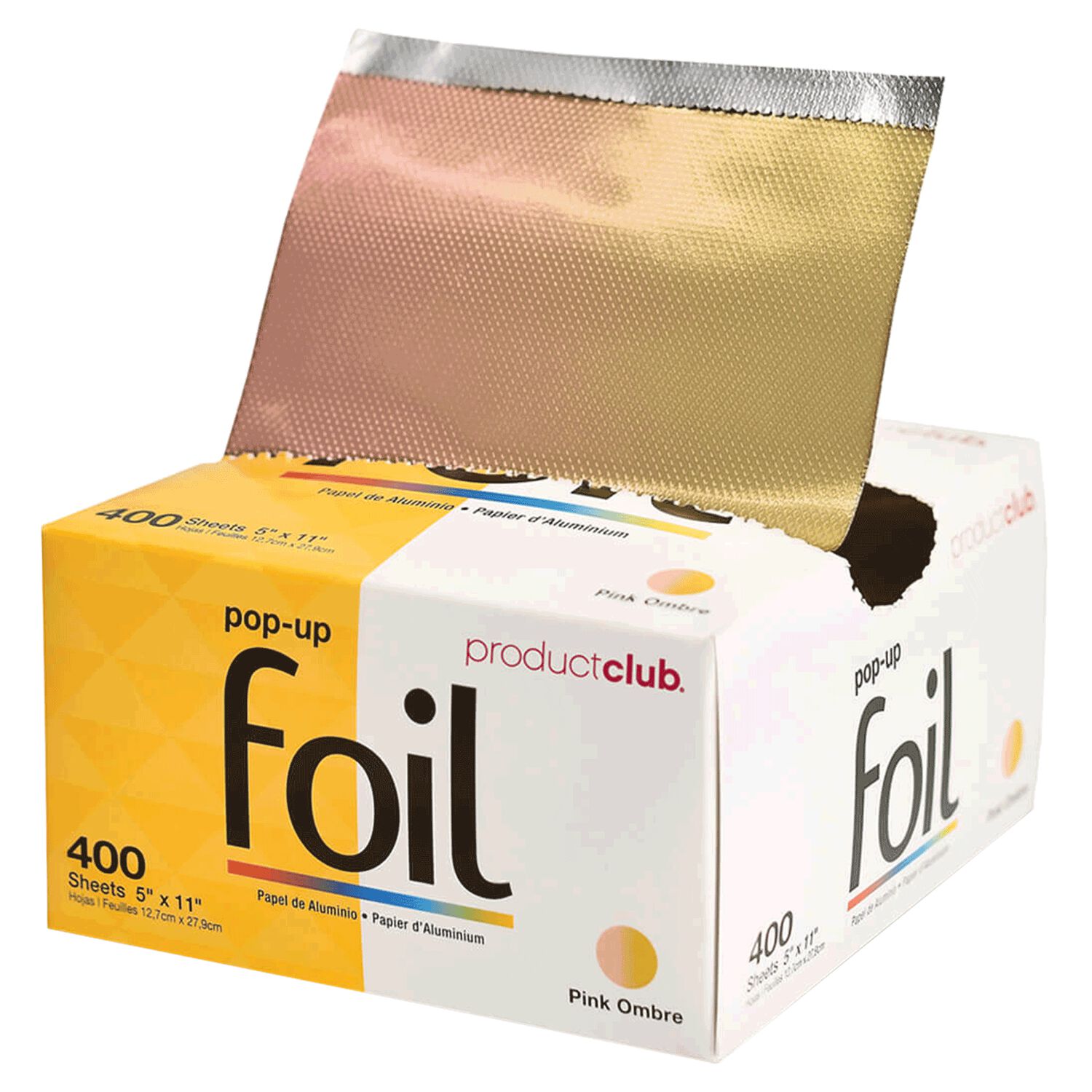 Pink Ombre 5 x 11 Pop Up Foils - Product Club | CosmoProf
