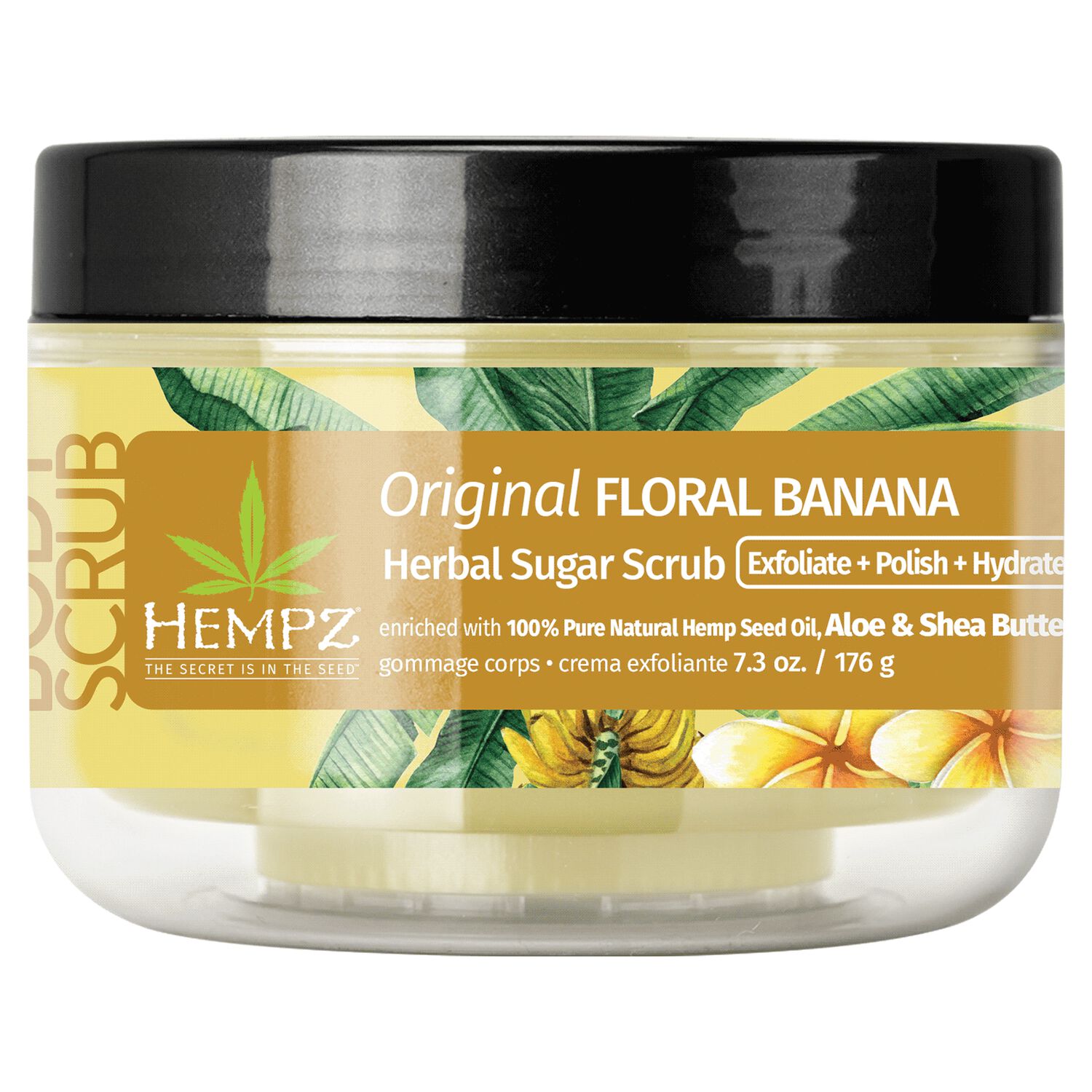 Original Floral Banana Herbal Sugar Scrub - Hempz | CosmoProf