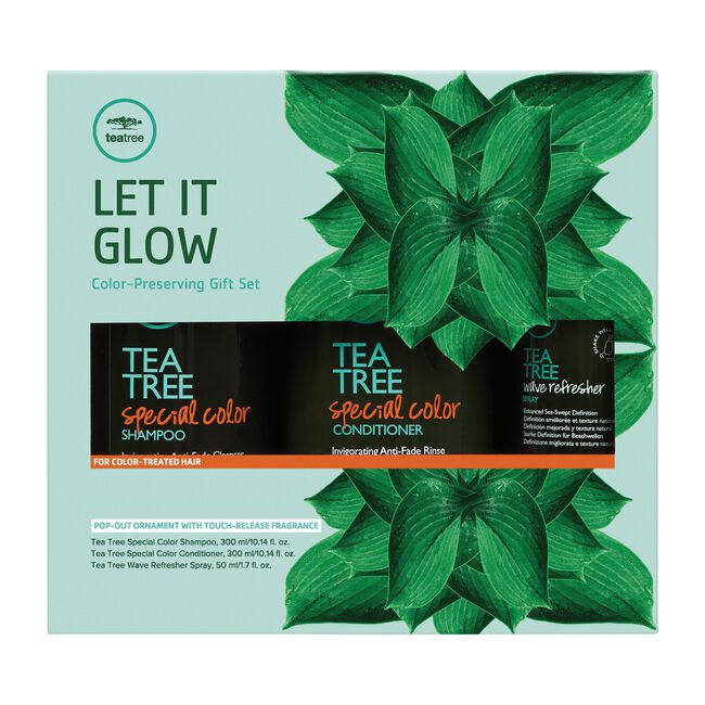 Tea Tree Color. Shampoo, Conditioner, Wave Refresher Spray - John Paul ...