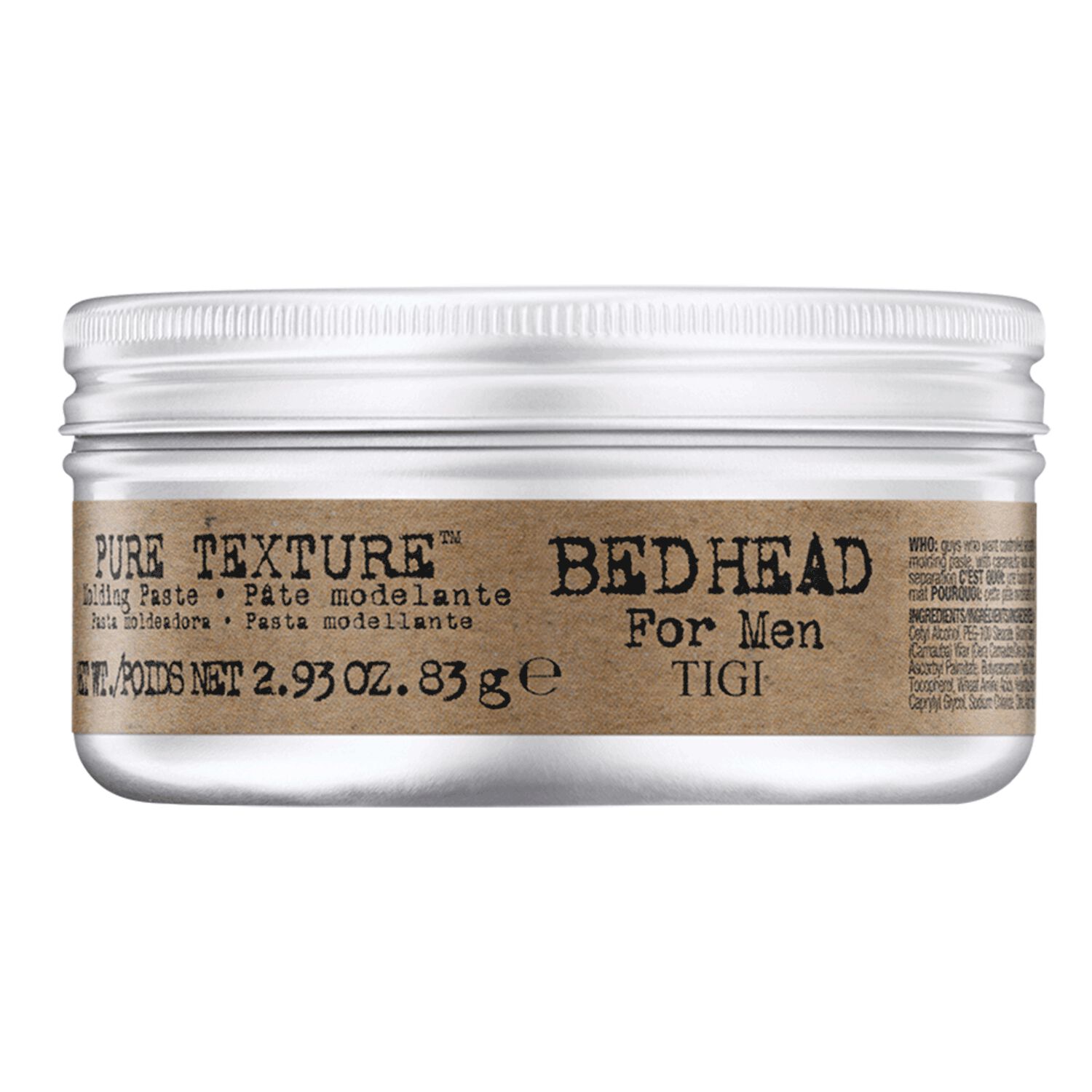 Bed Head Pure Texture Molding Paste - TIGI | CosmoProf
