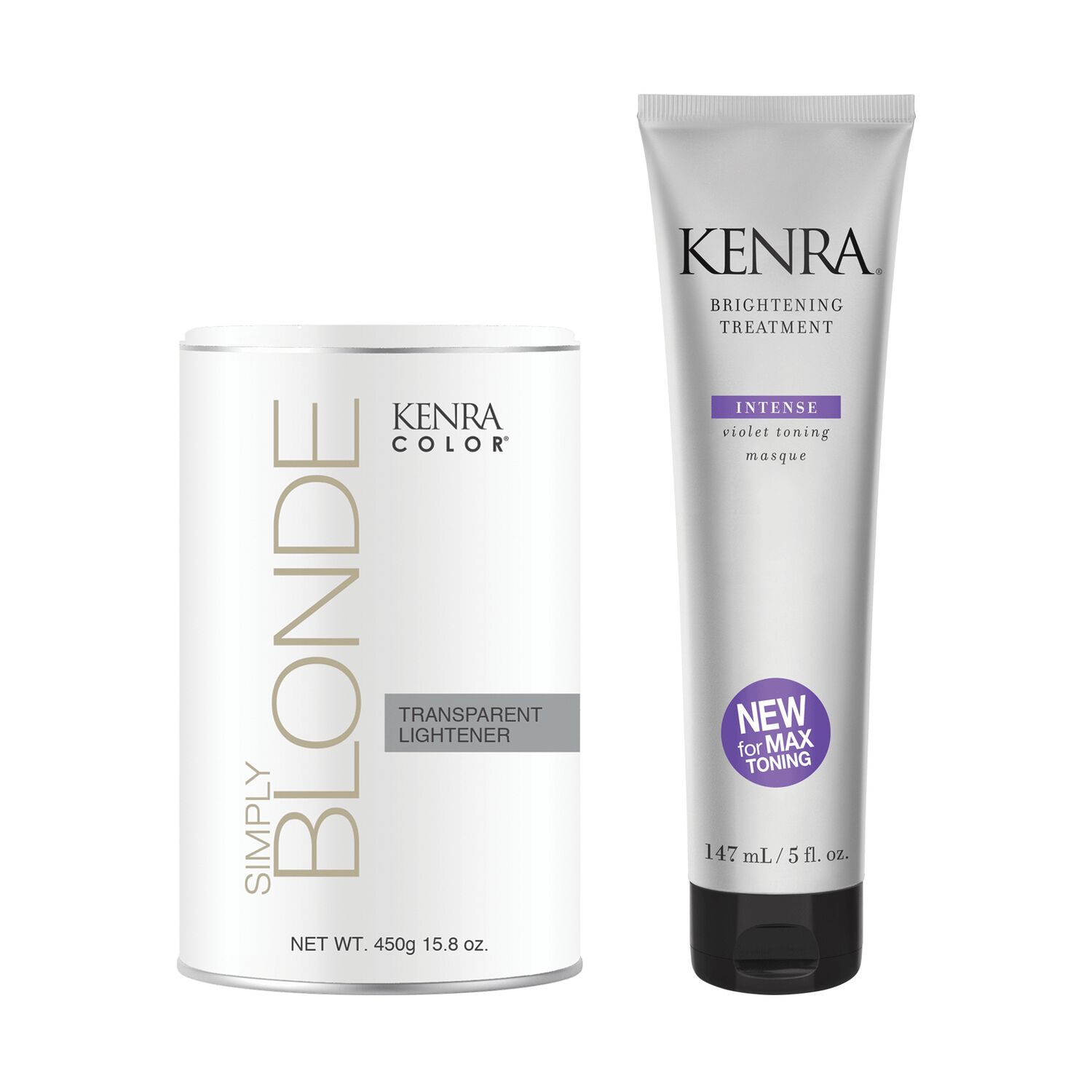 Brightening Treatment+Simply Blonde Transparent Lightener - Kenra ...