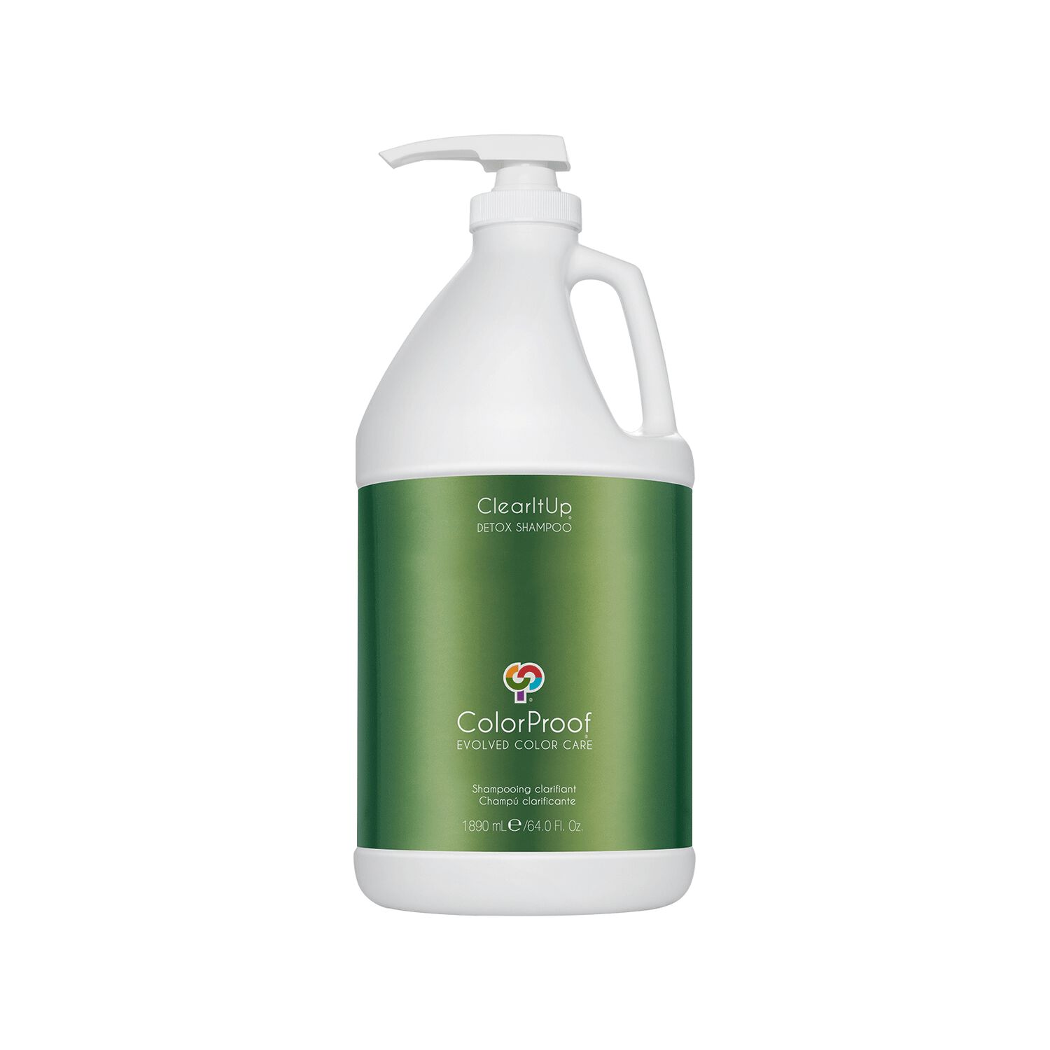 Clear It Up Shampoo 64 oz, Free Pump - ColorProof | CosmoProf