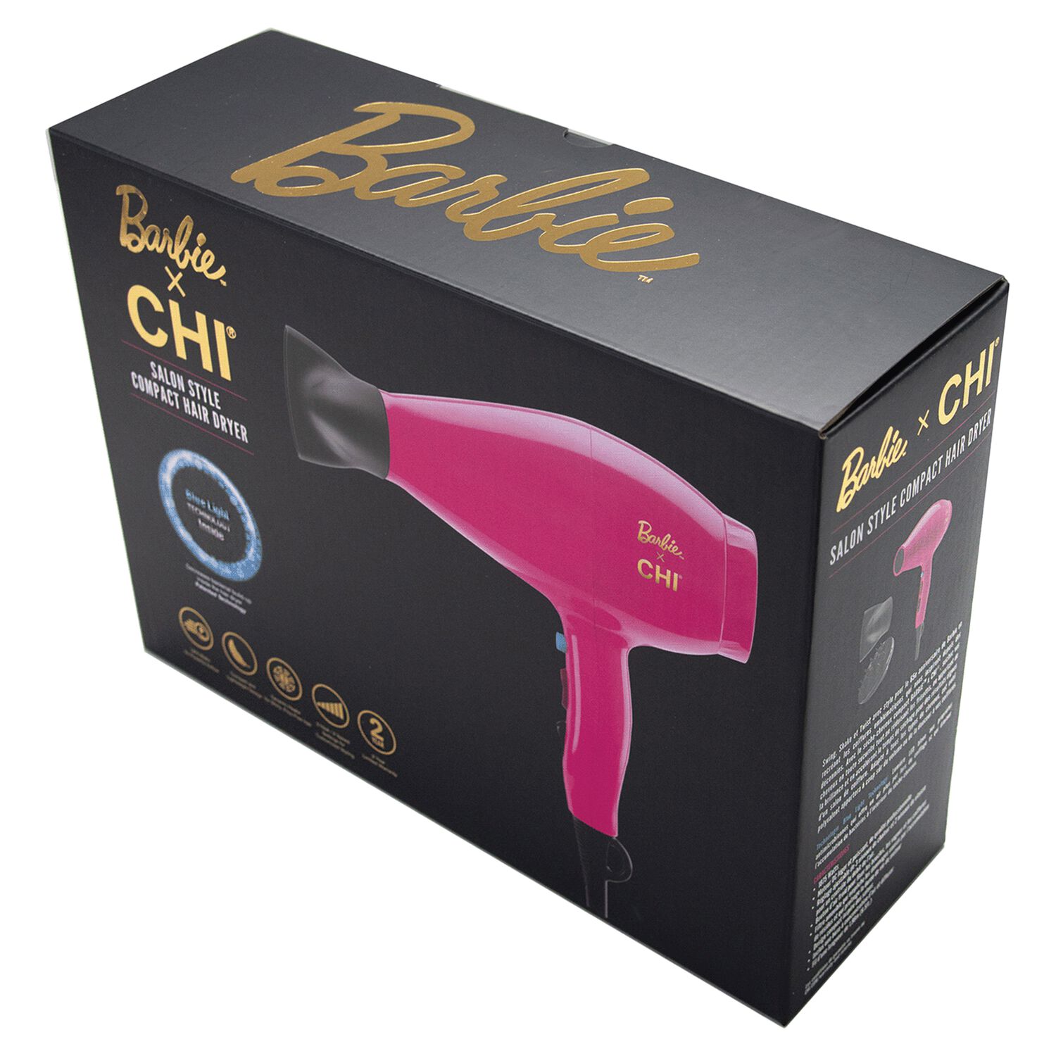 Barbie Salon Style Compact Hair Dryer - CHI | CosmoProf