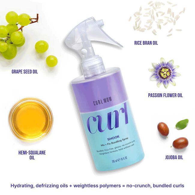Curl Wow SHOOK Mix + Fix Bundling Spray - ColorWOW | CosmoProf