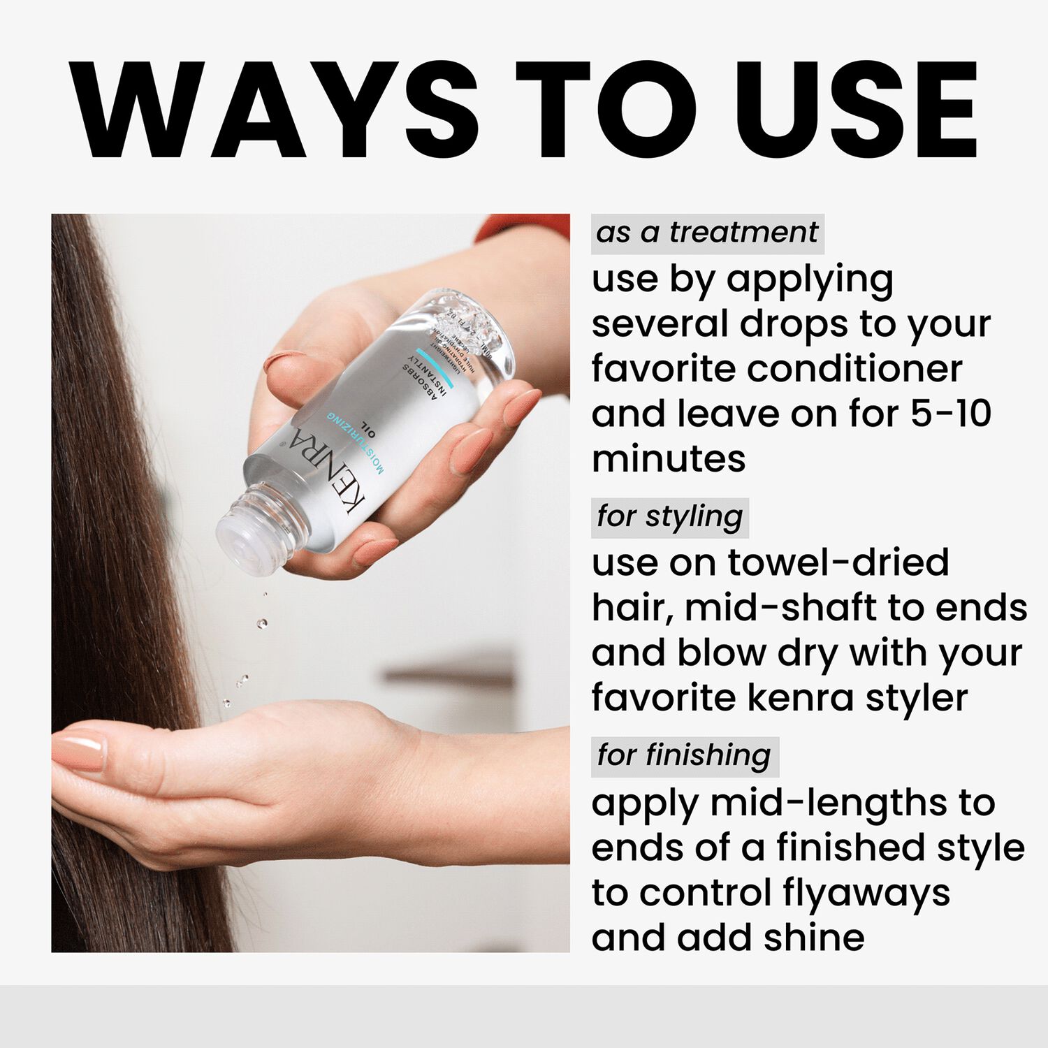 Moisturizing Oil - Kenra Professional | CosmoProf
