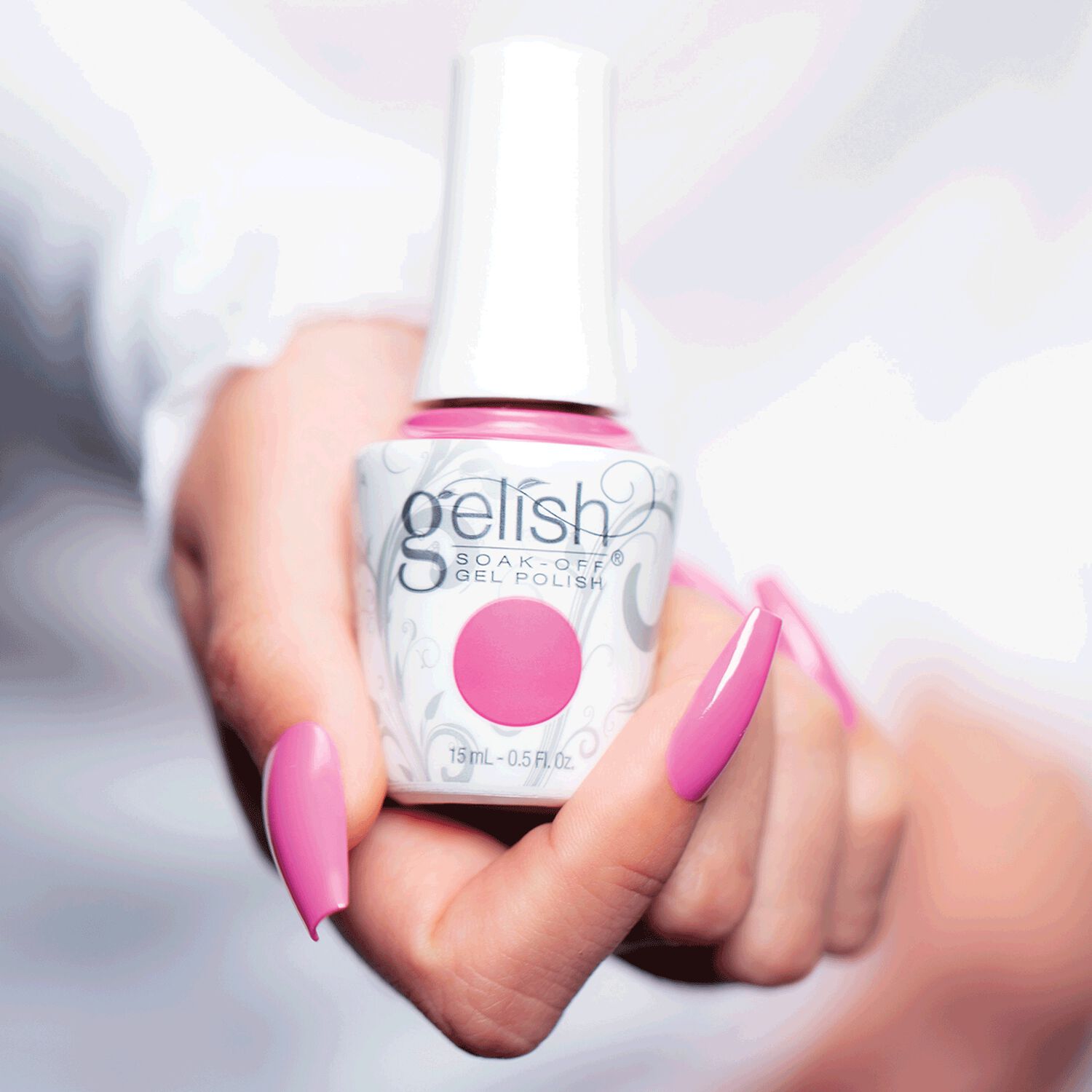 Medium Coffin Soft Gel Tips - Gelish | CosmoProf