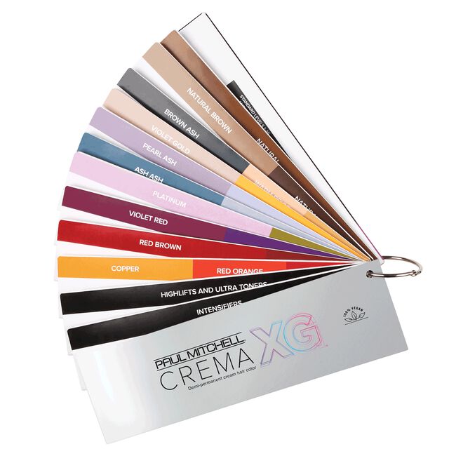 paul mitchell colour chart