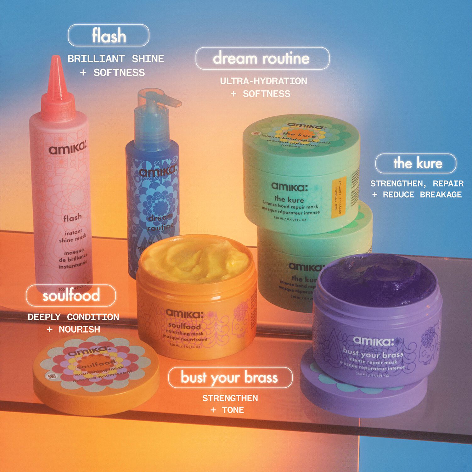 amika Dream Routine Overnight Hydrating Mask For Salons