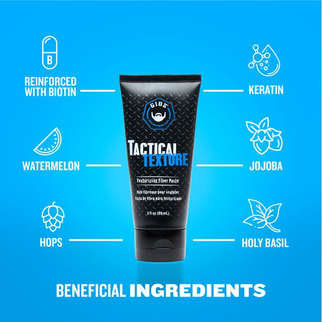 Tactical Texture Texturizing Fiber Paste - GIBS Grooming | CosmoProf