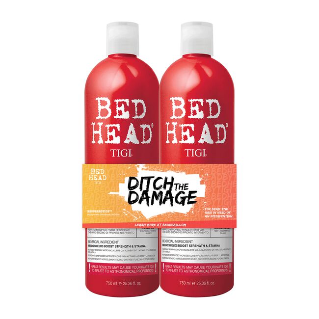 bed head conditioner red