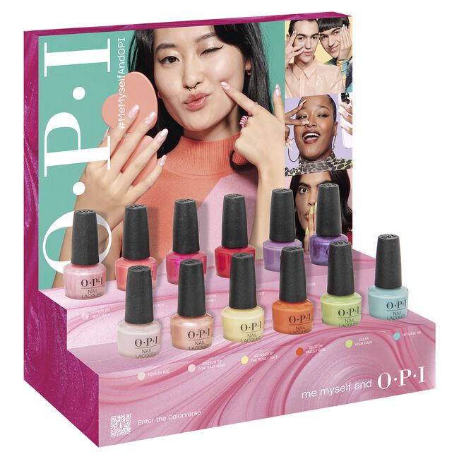 Me, Myself, and OPI Nail Lacquer Chipboard Display - OPI | CosmoProf