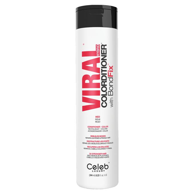Viral Vivid Bright Red Colorditioner - Celeb Luxury | CosmoProf