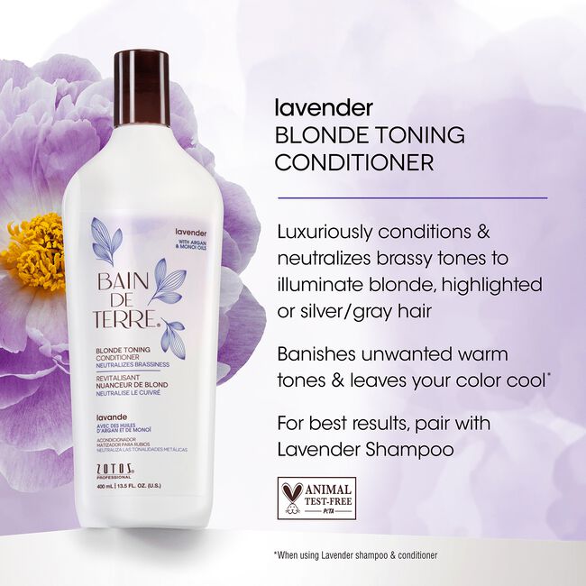 Lavender Color Enhancing Conditioner - Bain de Terre | CosmoProf