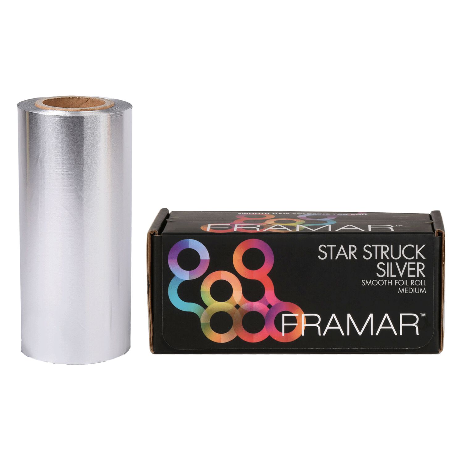 Star Struck Silver 5 x 2 Medium Smooth Foil Roll - Framar | CosmoProf