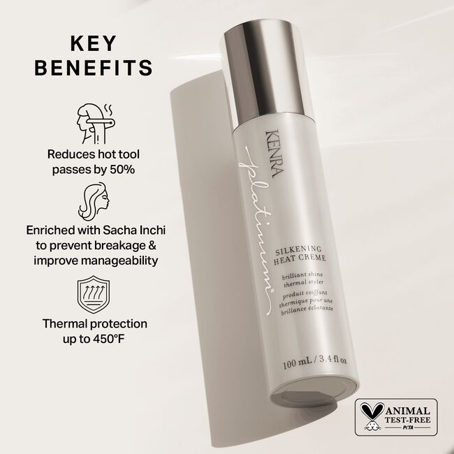 Platinum Silkening Heat Creme - Kenra Professional | CosmoProf