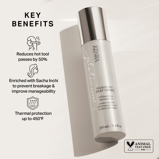 Platinum Silkening Heat Creme - Kenra Professional | CosmoProf