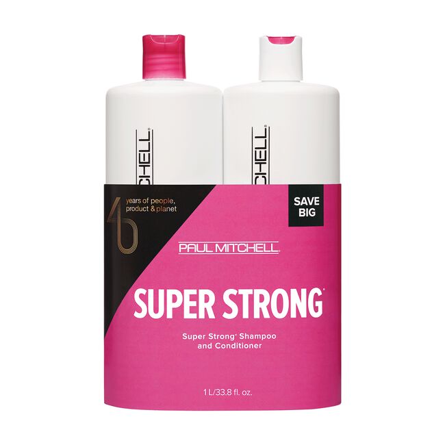Super Strong Daily Shampoo, Conditioner Liter Duo - John Paul Mitchell ...