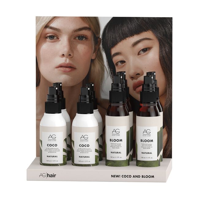 Coco Nut Milk Conditioning Spray, Bloom Hairspray - 8 Count - AG Hair ...