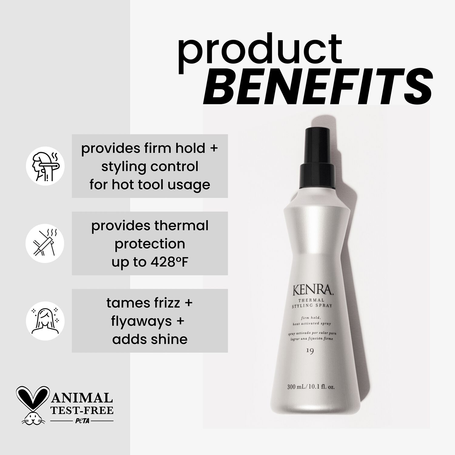 Thermal Styling Spray 19 - Kenra Professional | CosmoProf