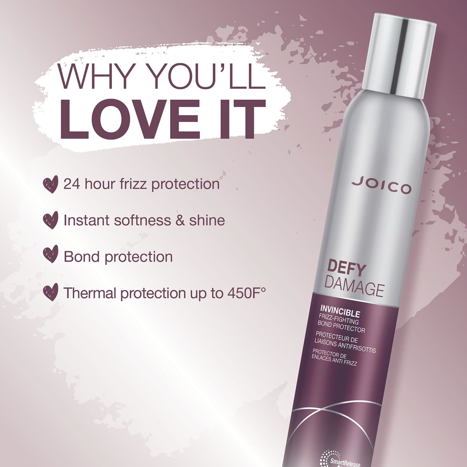 Defy Damage Invincible Anti-Frizz Bond Protector - Joico | CosmoProf