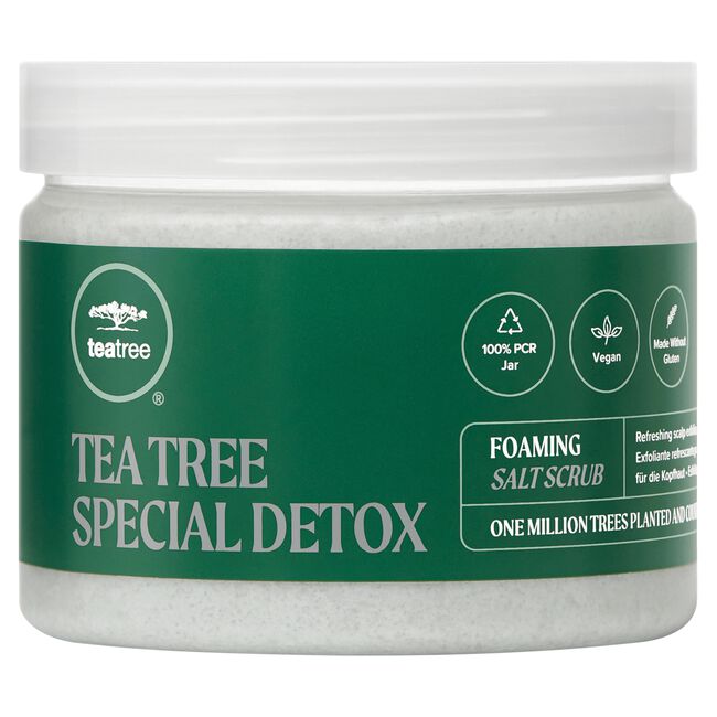 Tea Tree Special Detox Foaming Salt Scrub - John Paul Mitchell Systems ...