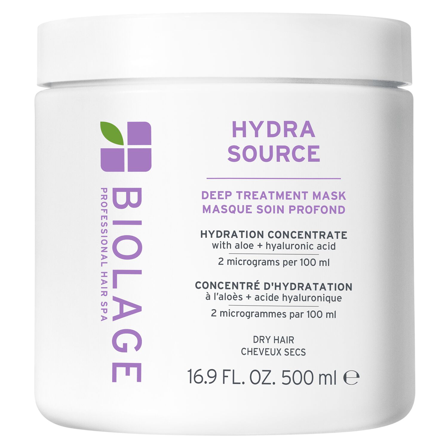 HydraSource Deep Treatment Hair Mask for Dry Hair - Biolage | CosmoProf
