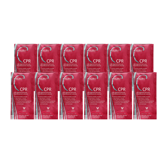 MalibuC Color Pigment Remover Packet - 12 Count - Malibu C | CosmoProf