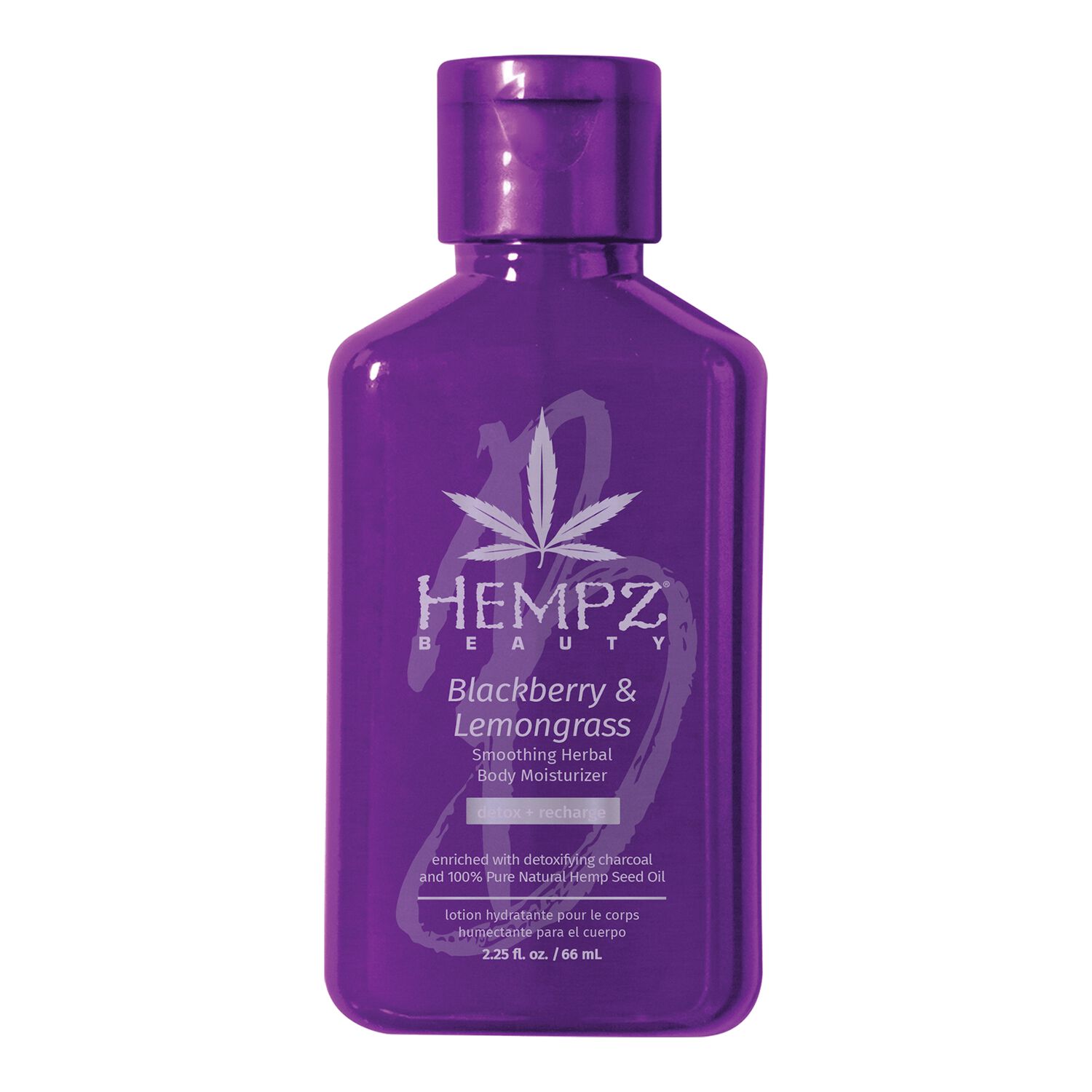 Blackberry & Lemongrass Smoothing Herbal Body Moisturizer - Hempz ...