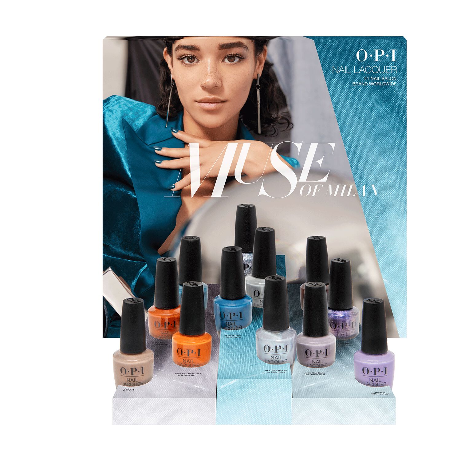 Muse of Milan Nail Lacquer Collection 12-Piece Display - OPI | CosmoProf