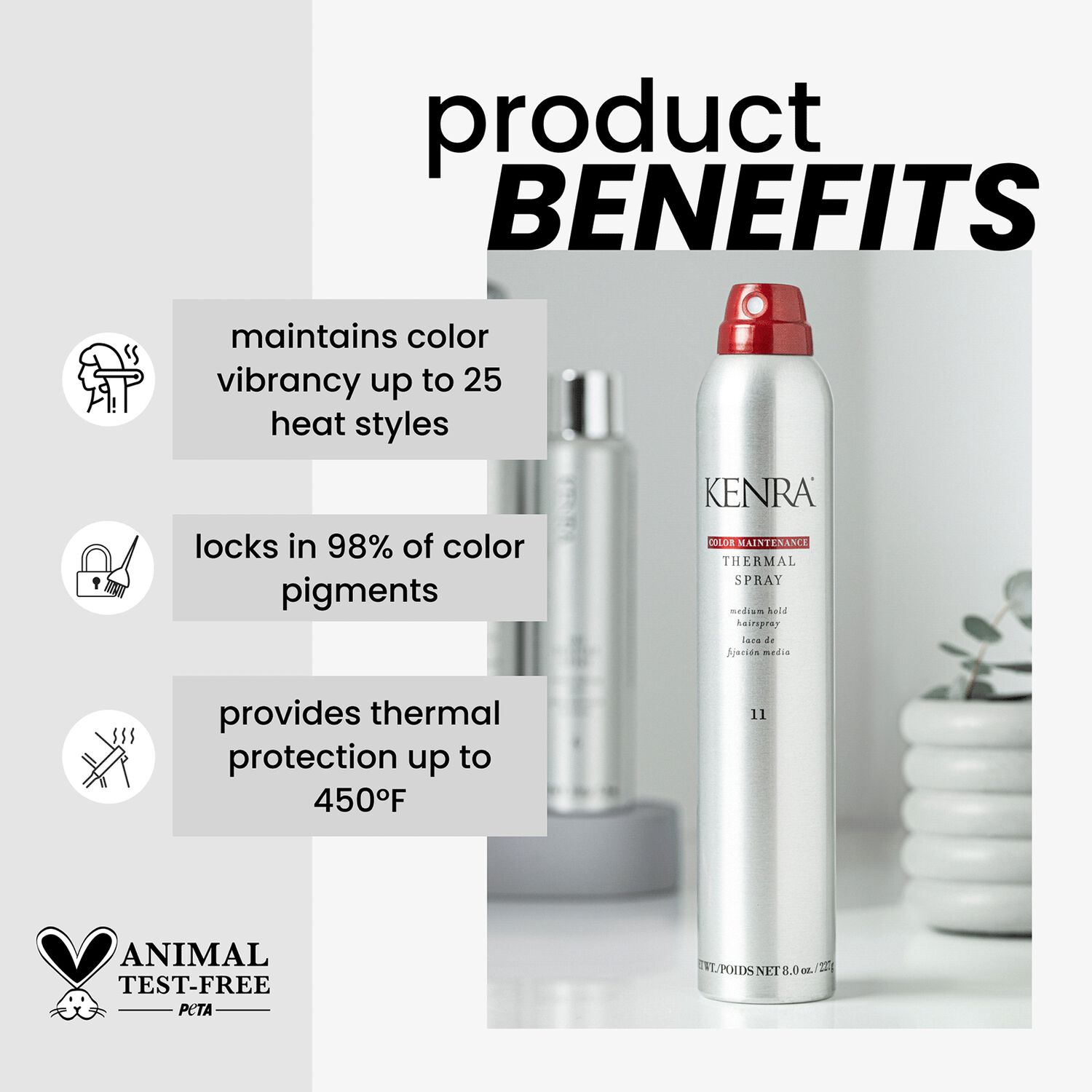 Color Maintenance Thermal Spray 11 - Kenra Professional | CosmoProf