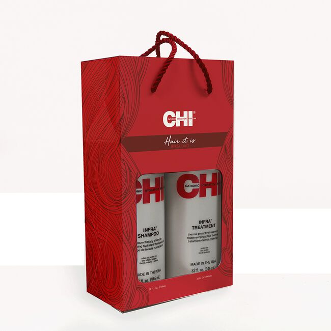 CHI Infra Shampoo, Conditioner Liter Duo - Farouk | CosmoProf