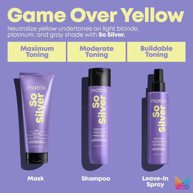 So Silver Toning Spray - Matrix | CosmoProf