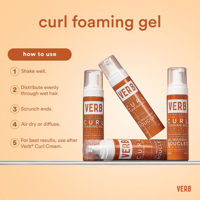 Curl Foaming Gel - Verb | CosmoProf