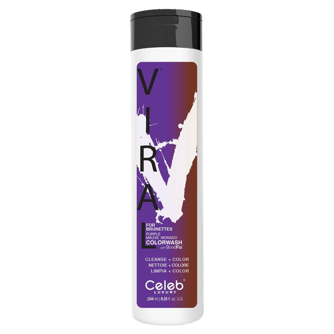 Brunette Purple Viral Colorwash - Celeb Luxury | CosmoProf