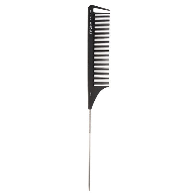 Limitless Carbon Pin Tail Comb - Fromm Andre International | CosmoProf