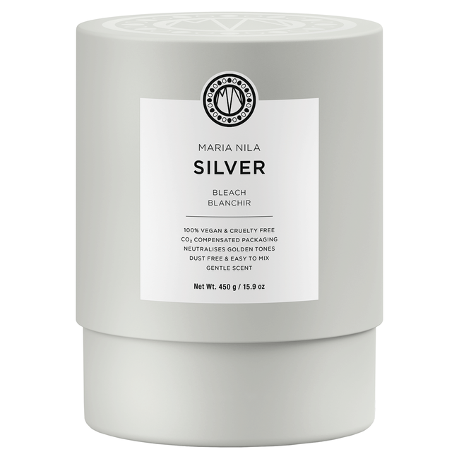 Silver Bleach Jar | CosmoProf