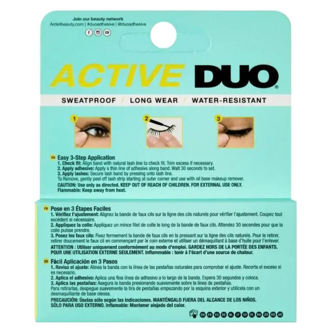 Active Duo Black Adhesive For Strip Lashes - Ardell | CosmoProf