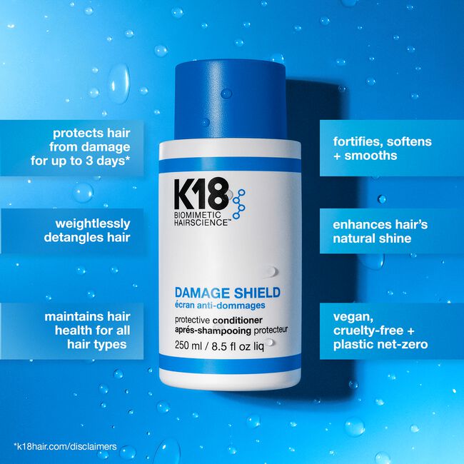 Damage Shield Protective Conditioner - K18 Biomimetic Hairscience | CosmoProf