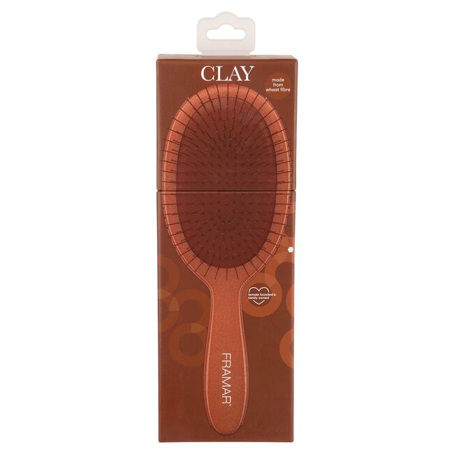 Clay Terra Detangle Brush - Framar | CosmoProf