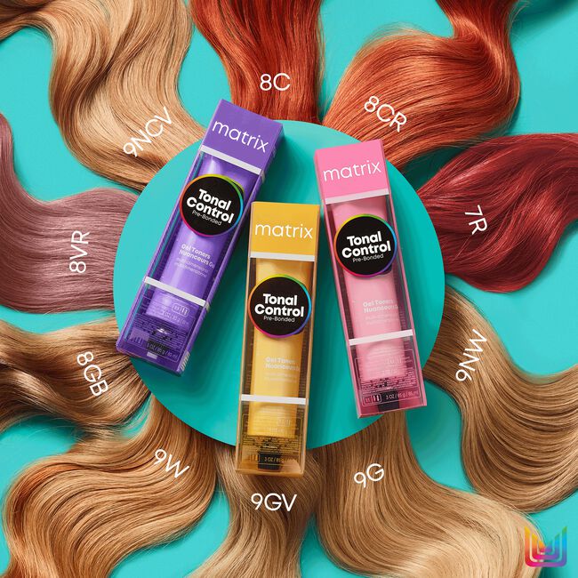 9NCV Caramel Dreams Tonal Control Pre-Bonded Acidic Gel-Cream Toner ...