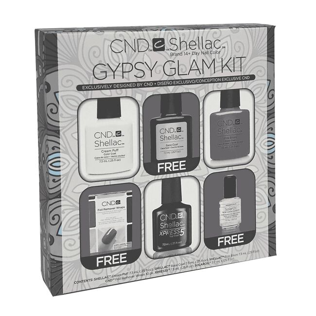 Shellac Gypsy Glam Kit - CND | CosmoProf