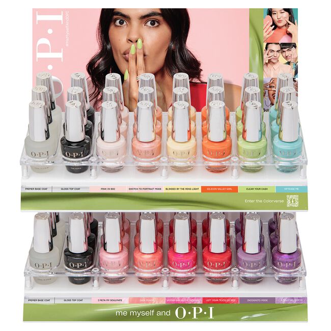 Me, Myself, and OPI Infinite Shine Stock-In-A-Box Display - OPI | CosmoProf