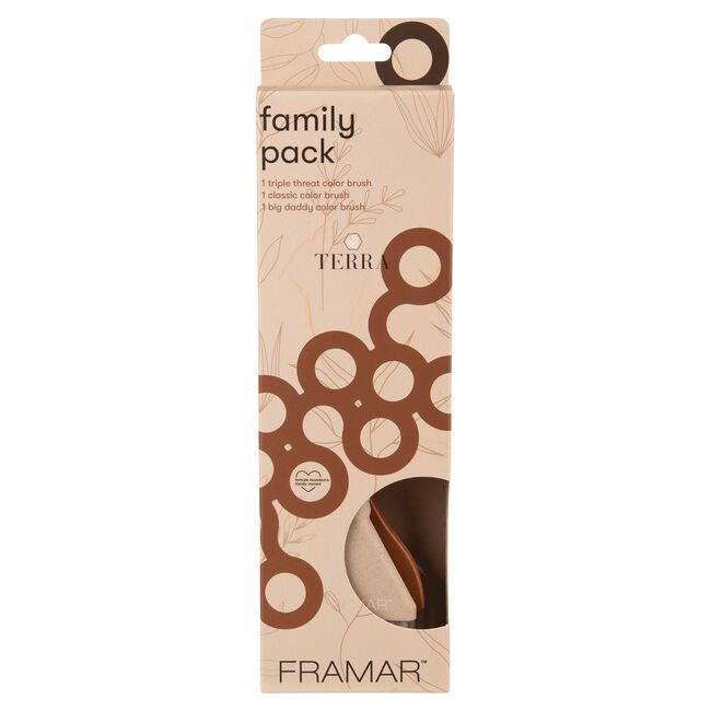 Terra Family Pack Brush Set - Framar | CosmoProf