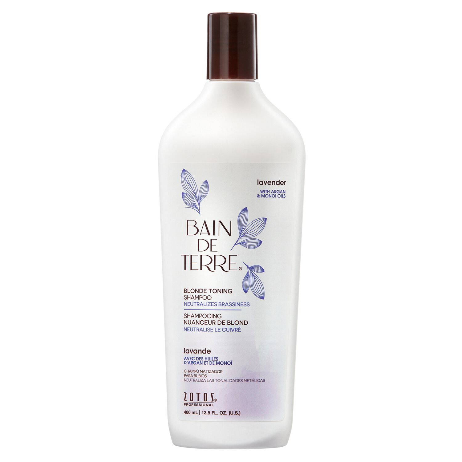 Lavender Color Enhancing Shampoo - Bain de Terre | CosmoProf