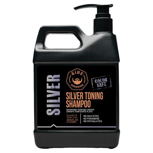 Silver Toning Shampoo - GIBS Grooming | CosmoProf