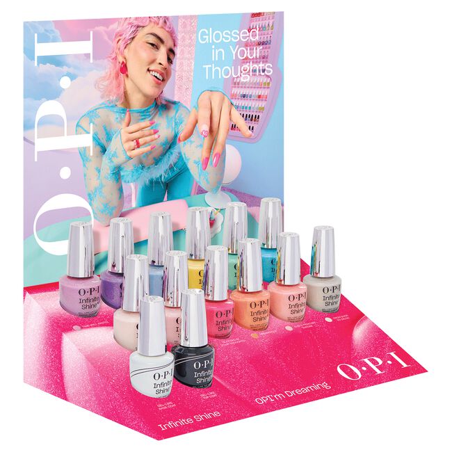 OPI'm Dreaming Infinite Shine Chipboard Display - OPI | CosmoProf