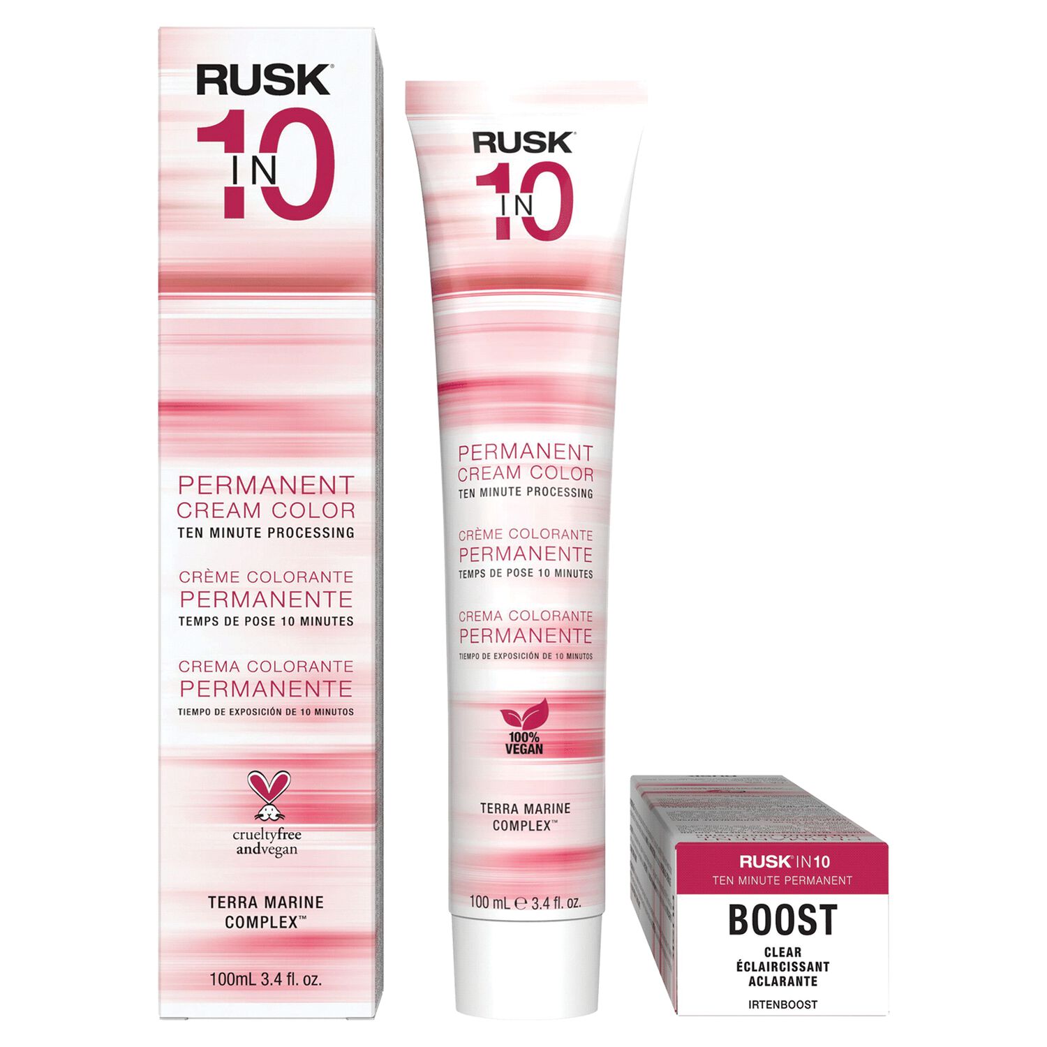 BOOST Clear In10 Ten Minute Permanent Hair Color - Rusk | CosmoProf