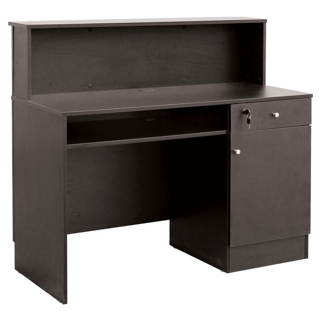 Black Reception Desk - PureSana | CosmoProf