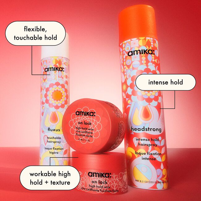 On Lock High Hold Wax - amika | CosmoProf