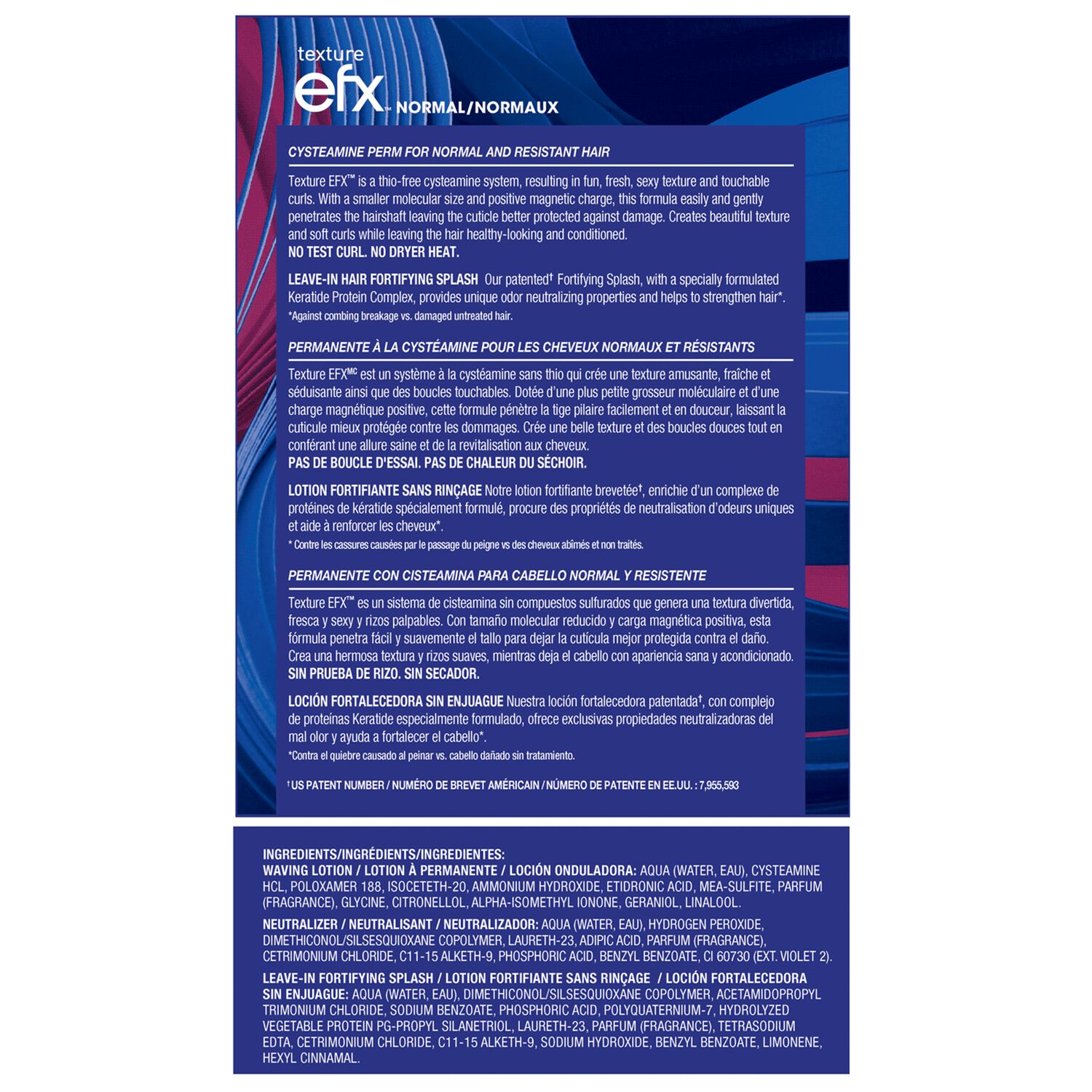 Texture EFX Damage-Free Perm for Normal & Resistant Hair - Zotos ...